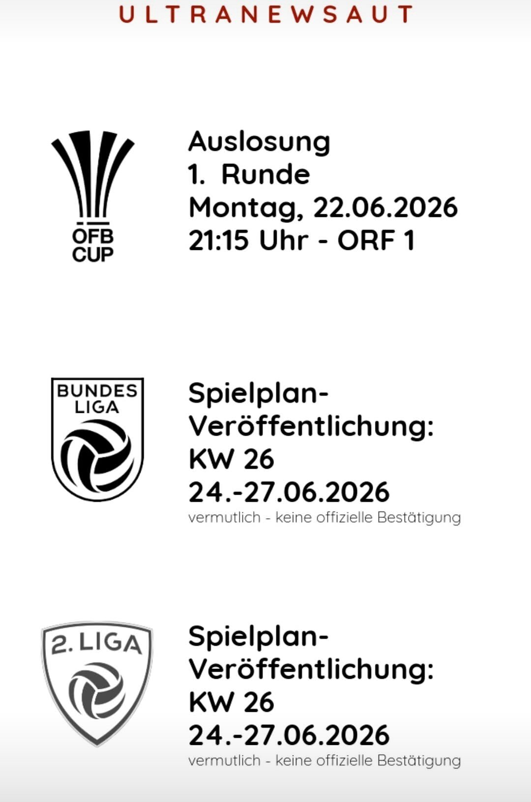 Saison 2026/27 - Seite 3 - GAK - Austrian Soccer Board